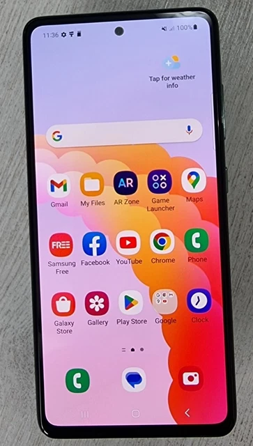 SAMSUNG GALAXY A52S 5g Mobile Phone Boxed Excellent Condition. Mint £ ...