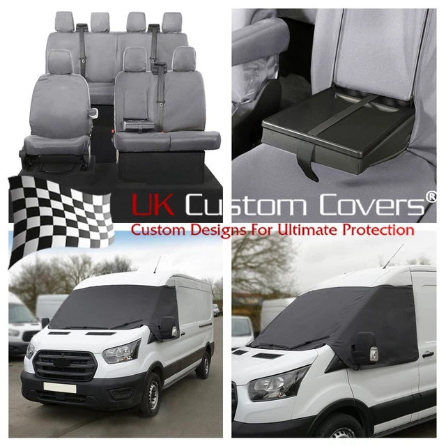 FORD TRANSIT VAN Mk8 & Tipper 2022+ All Seat Cover Screen Wrap 420 120 ...