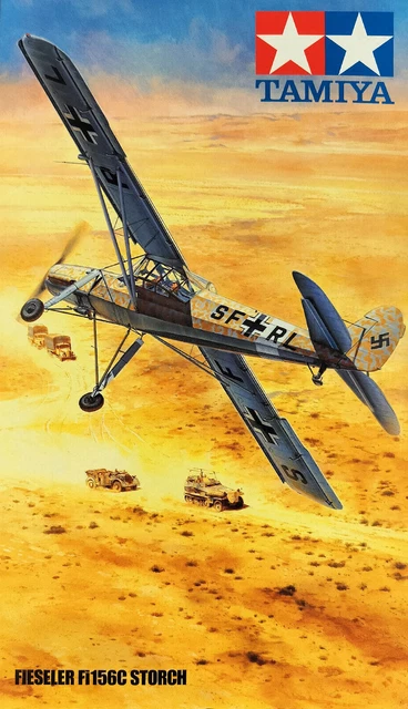 TAMIYA 1:48 FIESELER Fi-156C STORCH STOL A/c Model Kit #61100 *SEALED ...