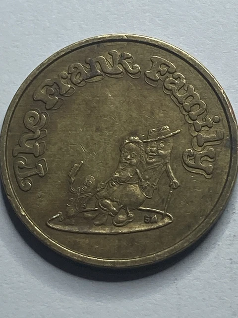 WC FRANKS - THE FRANK FAMILY A FAMILY WE CAN ALL AFFORD - RARE BRASS ...