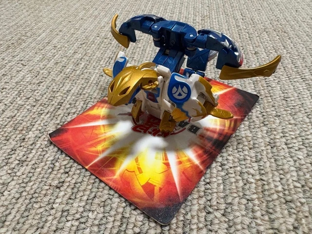 BAKUGAN BAKUTECH GOGO Dragoon Dragon versión azul. Juguete de batalla ...