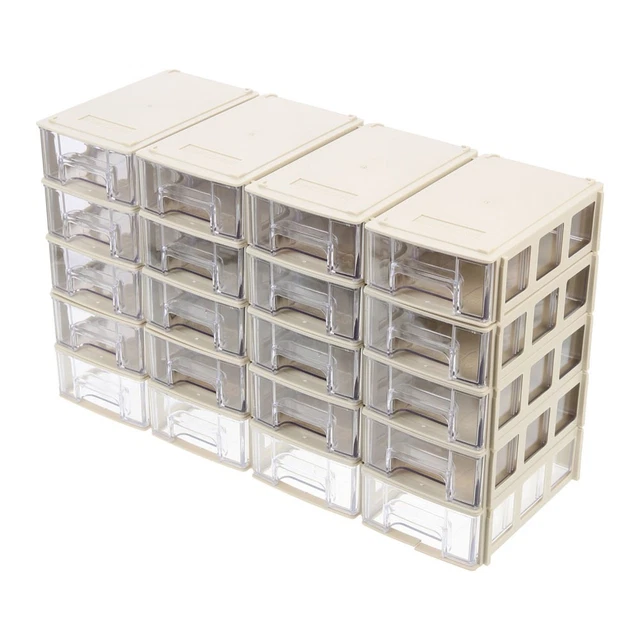 20 SETS SMALL Gadget Storage Boxes Tool Boxes Buttons Classification ...