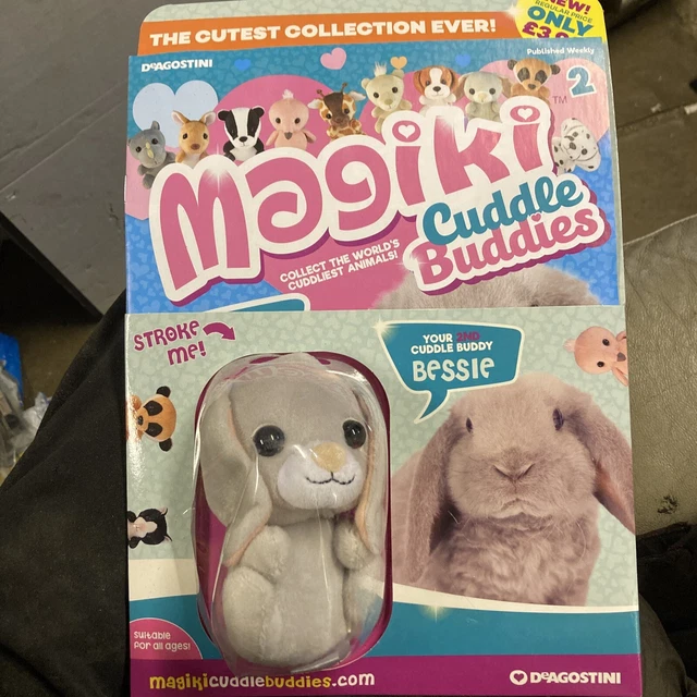 MAGIKI CUDDLE BUDDIES Magazine With Bunnie Teddy Included £8.00 - PicClick UK