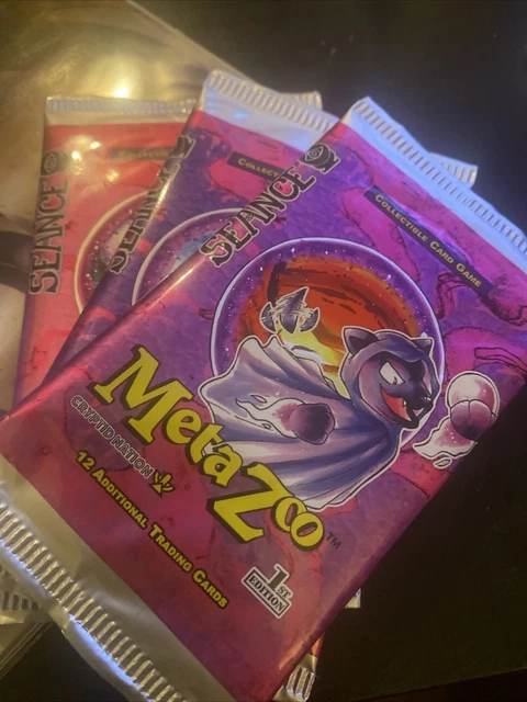 METAZOO TCG SÉANCE 1ère édition booster pack 2022 NYCC scellé à la main ...