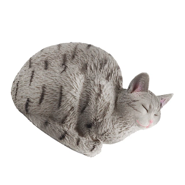 STATUA GATTO PLASTICA gatti statua gatto per giardino gatto giardino ...