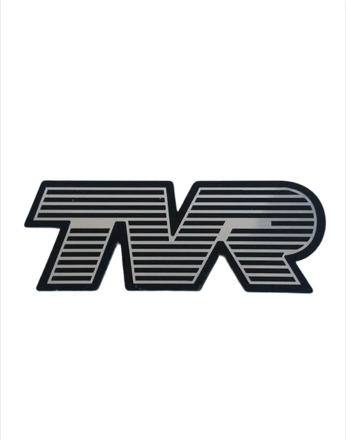 TVR BADGE Bonnet Chimaera Griffith, wedge Sagaris garage or toolbox ...