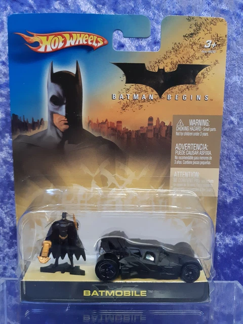HOT WHEELS BATMAN Begins Batmobile with figure MOC 2005 EUR 13,71 ...