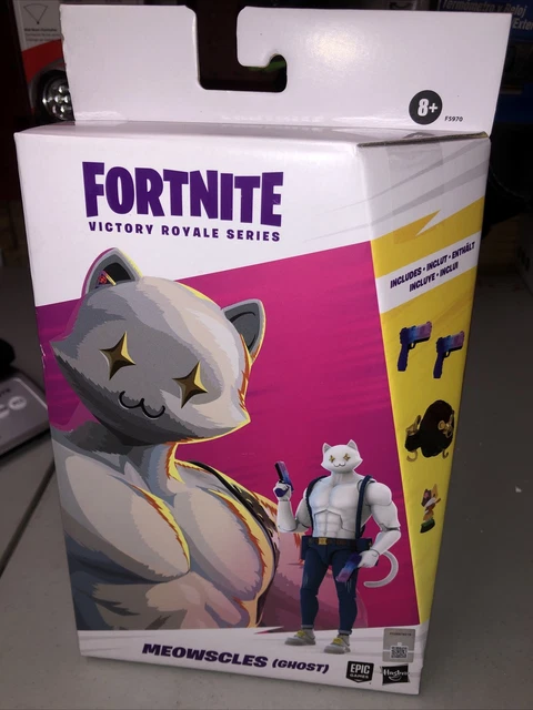 FORTNITE VICTORY ROYALE Series Meowscles (Ghost) Action Figure NEW £15. ...