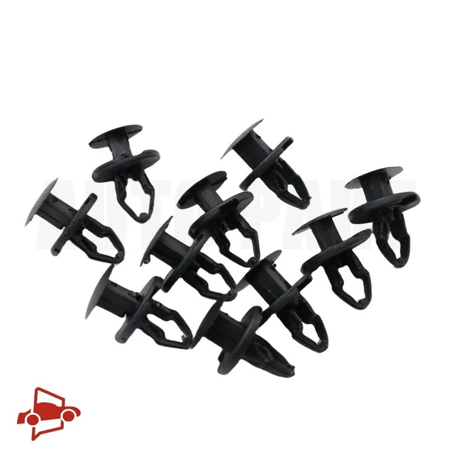 NEW PUSH PULL Undertray Rivets Retainers 10pc fit Tesla 3 2017-2022 ...