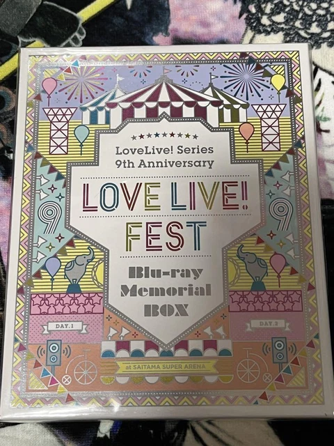 LOVE LIVE FEST Blu-ray Memorial Box LoveLive Series 9th Anniversary ...