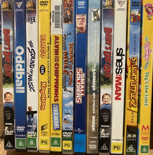 12 DVDS Kids Children Movies Bundle Bulk Lot -USED Condition #57 $15.44 ...