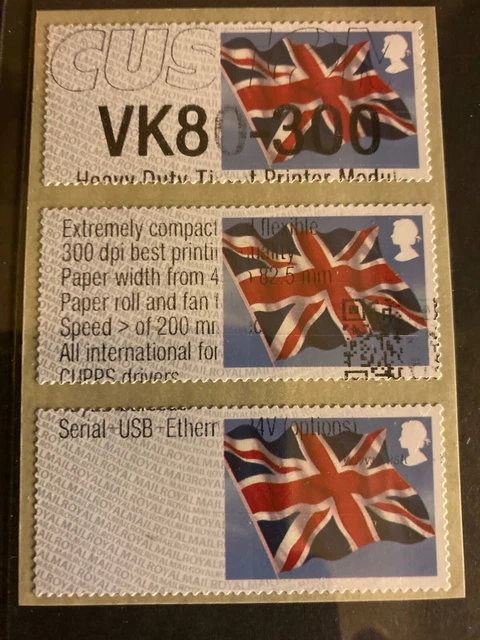 FLAG MA13 CUSTOM TEST STRIP TYPE 2 OUTLINED LETTERING + QR CODE NCR ...