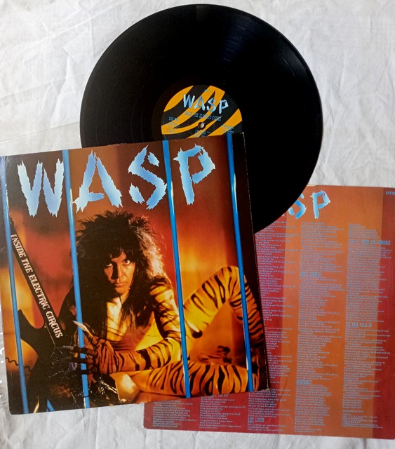 WASP INSIDE The Electric Circus 1986 LP Capitol Records EST 2025 W.A.S.P £26.72 - PicClick UK