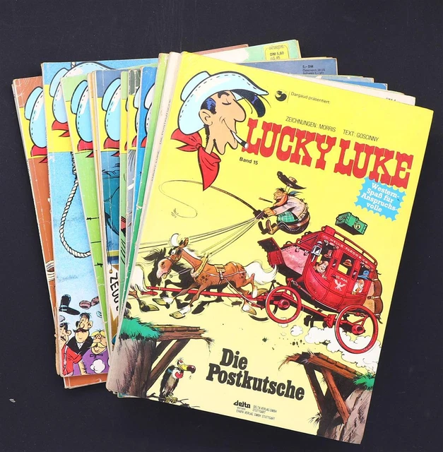 LUCKY LUKE RANTANPLAN Kid Western Humor Comic Album Ehapa Verlag Morris ...