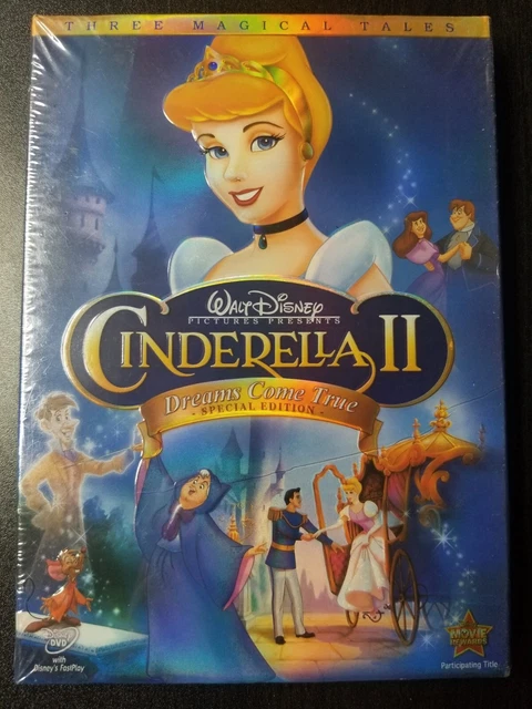 CINDERELLA II: DREAMS Come True (DVD, 2007, Special Edition) BRAND NEW ...