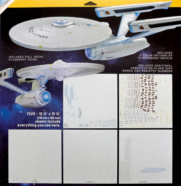 AUTOCOLLANT AZTEC STAR Trek USS Enterprise NCC-1701 Refit 1:350 ... AUTOCOLLANT AZTEC STAR Trek USS Enterprise NCC-1701 Refit 1:350 ...