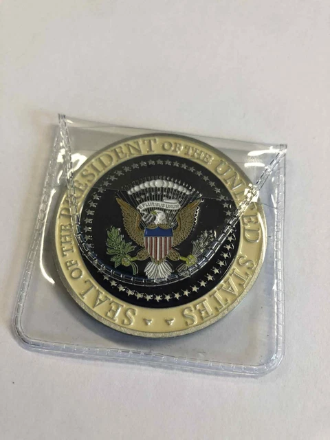 POLICE SCOTLAND THE US Presidential Visit in 2025 Challenge Coin - 50mm ...