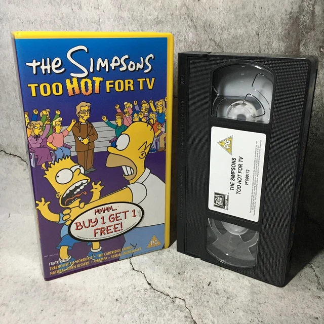 THE SIMPSONS - Too Hot For TV - VHS Video Tape £4.95 - PicClick UK