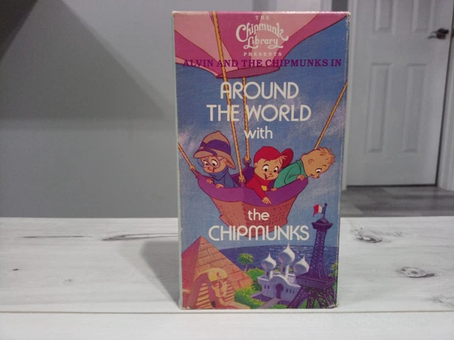 LOT OF 2 Alvin And The Chipmunks VHS Tapes (Around The World ...