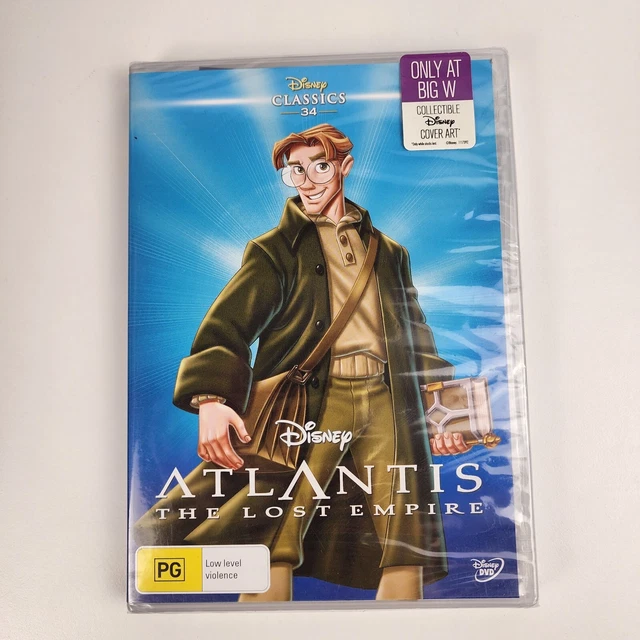 ATLANTIS THE LOST Empire DVD 2000 Michael J. Fox James Garner Region 4 ...