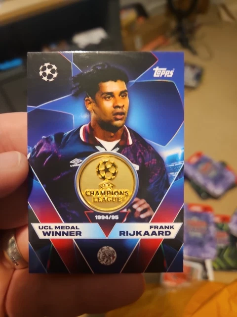 TOPPS MATCH ATTAX 2026 Champions League UCL Winner Medal Card Frank ...