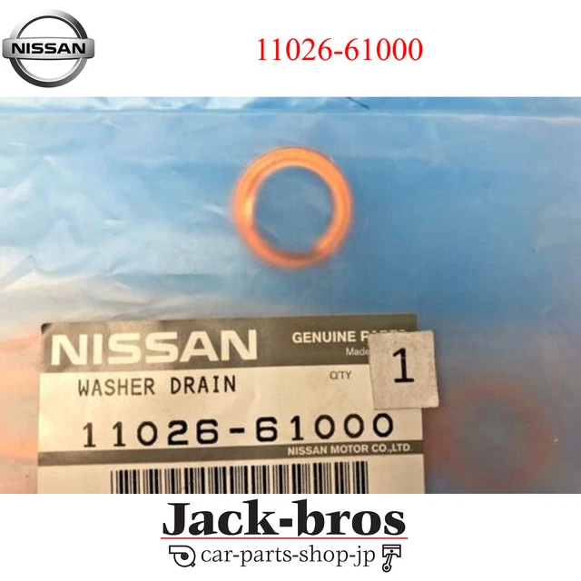 NISSAN GENUINE OEM Many Models Washer Drain Plug 11026-61000 £29.12 ...