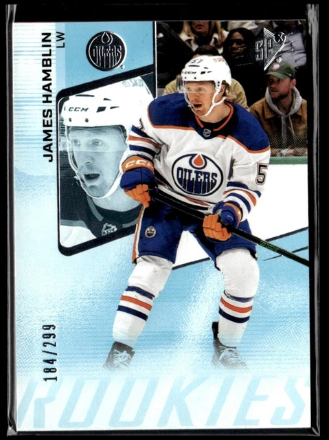 2022-23 SPX JAMES Hamblin recrue 184/299 Edmonton Oilers #182 EUR 3,02 ...
