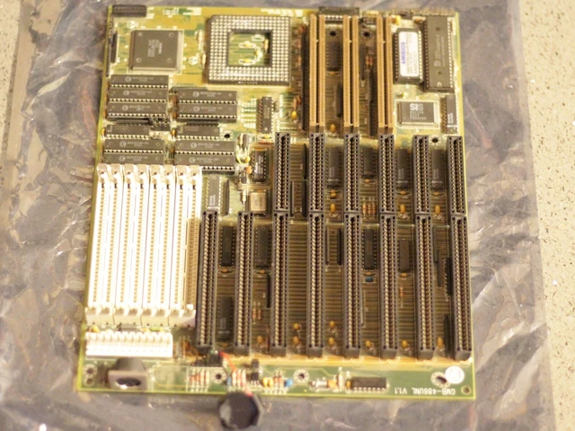 SOCKET 3 486 AT motherboard Vesa Local Bus VLB GMB-486UNL working £79. ...