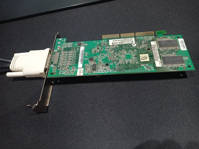 NVIDIA P118 QUADRO AGP VGA card 24mb Vram. Comes with Correct Cable For ...