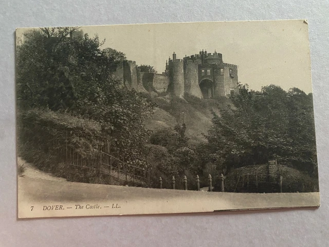DOVER POSTCARD THE Castle Kent Country & Castle Scene Medieval L.L £9. ...
