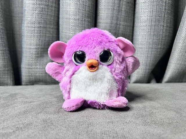 FURREAL FUZZALOT PINK Monkey Interactive Animatronic Color Light Noise ...