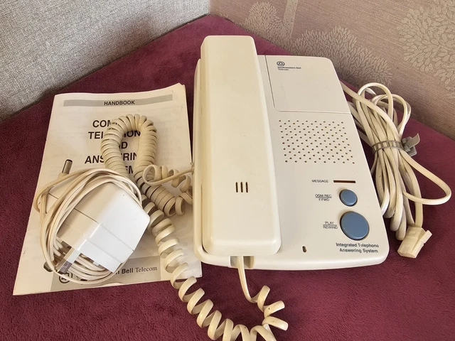 RARE SOUTHWESTERN BELL FA3000 Corded Combined Telephone & Tape ...