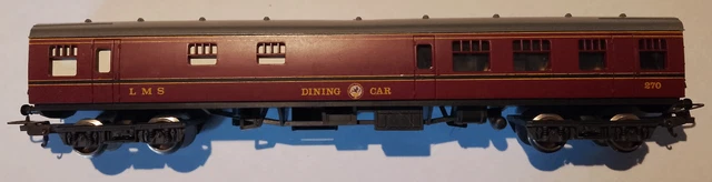 VINTAGE LIMA Model Railway Oo/Ho Gauge Lms Dining Car Coach 270 Unboxed ...