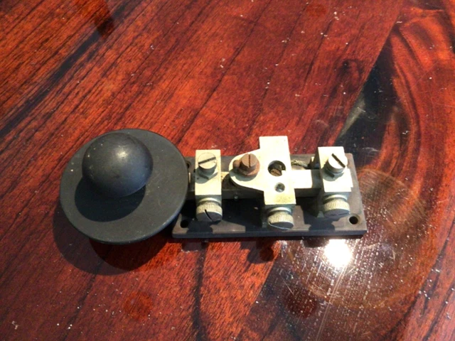 OLD MORSE CODE key PMG 1940 ww2 Military type Ham radio $100.00 ...