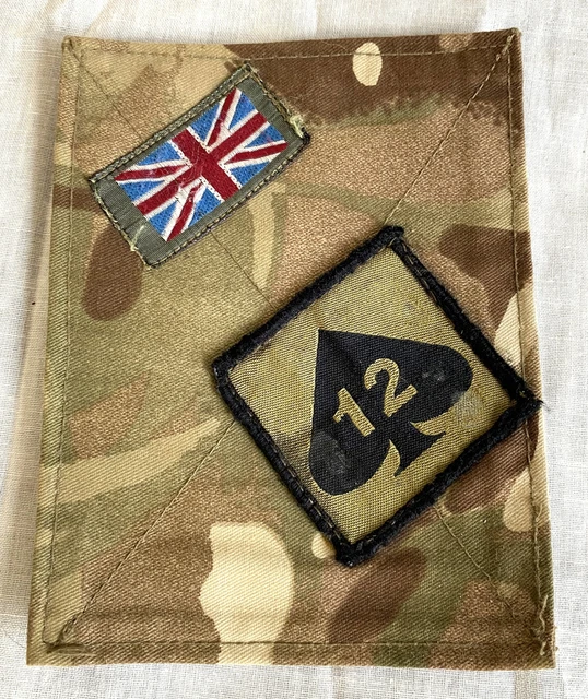 BRITISH MILITARY ISSUE 12th Mechanised Brigade MTP Uniform Flash Patch ...