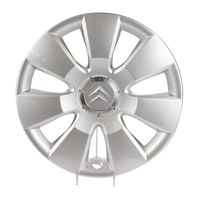 CITROEN ORIGINAL ENJOLIVEUR de roue 16 pouces argent Jumpy Narcisse PSA ...