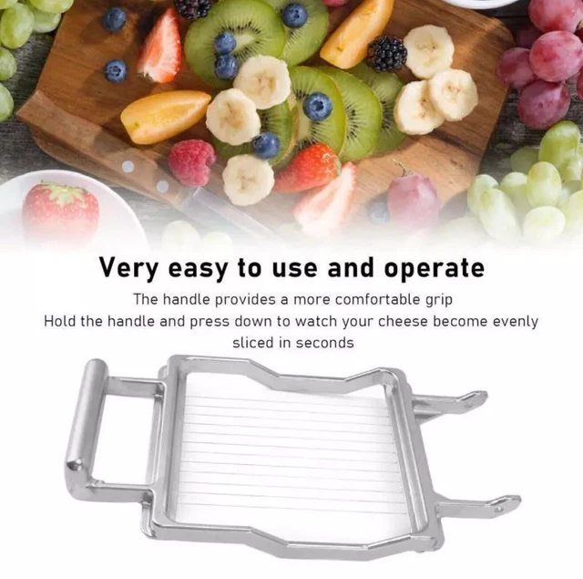 10 MM BREAD Cheese Cutter Blade Handheld Cheese Cutter W/Stainless ...