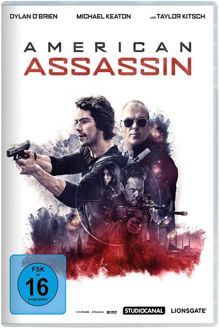 AMERICAN ASSASSIN (DVD) Obrien Dylan Kitsch Taylor Adkins Scott Keaton ...