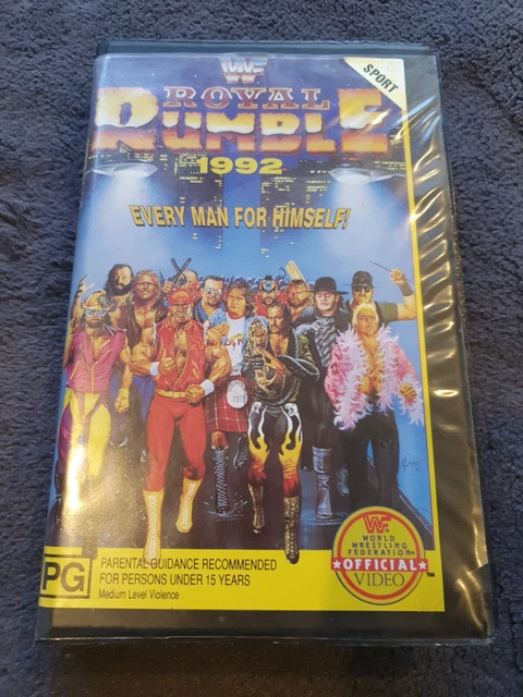 VINTAGE WWF ROYAL Rumble 1992 Wrestling VHS $45.00 - PicClick AU