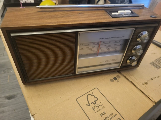 ALBA PORTABLE RADIO . MODEL NO 780. 1970S vintage retro £11.12 ...