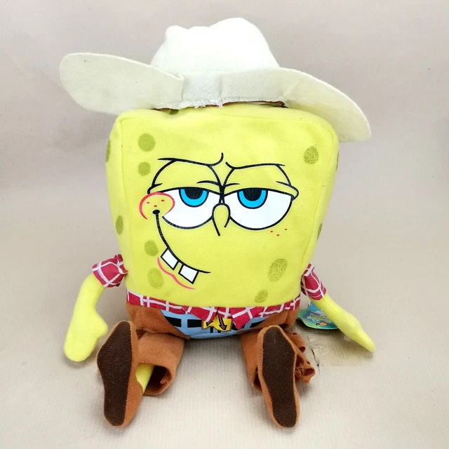 TAGGED 2007 PLAY By Play Spongebob Squarepants Cowboy Sheriff Soft ...