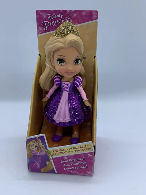 DISNEY PRINCESS MINI Rapunzel Poseable Doll (3") $10.00 - PicClick CA