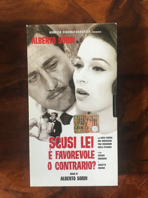 VHS FILM SCUSI lei è favorevole o contrario? Aurelia Cinematografica ...