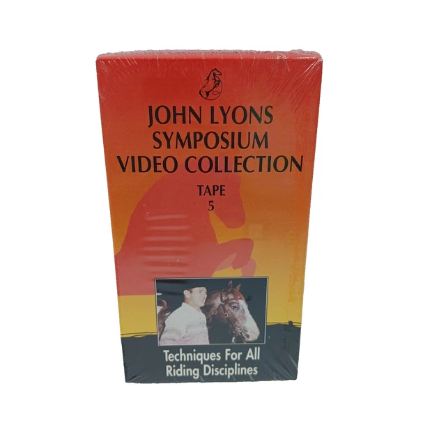 JOHN LYONS SYMPOSIUM Video Collection VHS Tape 5 Techniques For Horse ...