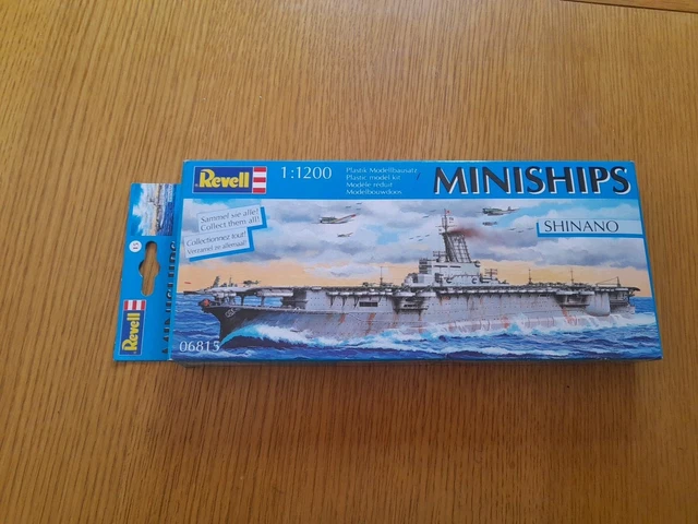 REVELL MINISHIPS I.J.N Shinano Model Kit 1/1200 Scale Boxed £5.43 ...