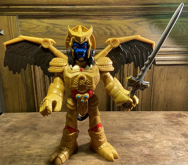 IMAGINEXT POWER RANGERS Goldar Action Figure Monster Villian Gold Wings ...