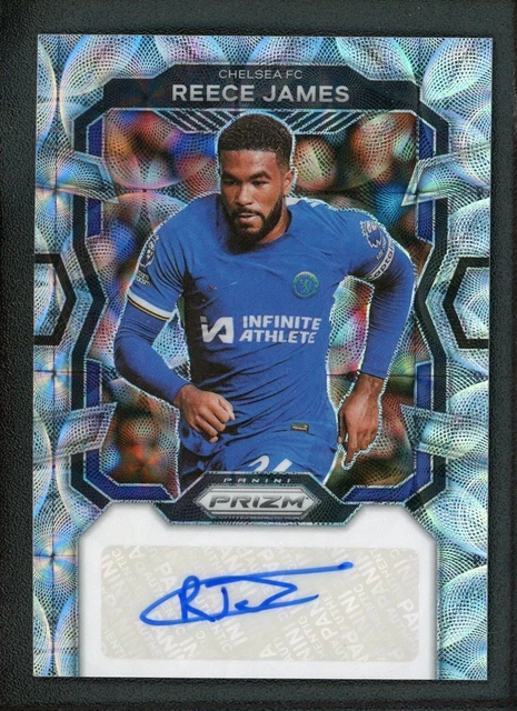 2023-24 REECE JAMES Auto Panini Prizm Premier League Scelta Autografi ...