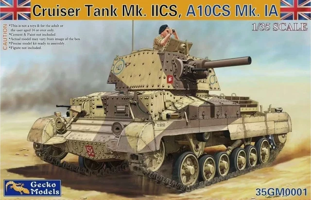 GECKO 1/35 CRUISER Tank Mk. IIACS, A10Mk. IA CS 35GM0001 £49.99 ...