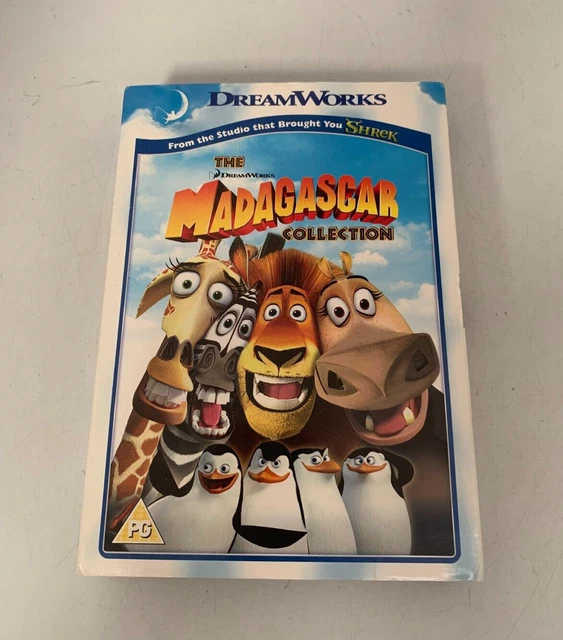 THE MADAGASCAR COLLECTION Set Of 2 DVDs DreamWorks PG #GL £2.99 ...