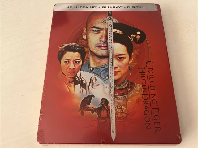 CROUCHING TIGER HIDDEN Dragon 4K UHD Blu-ray SteelBook USA Exclusive ...